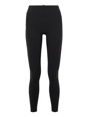 On Performance Paneled Stretch Leggings - Black