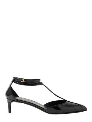 Khaite Mia Patent-leather Pumps - Black