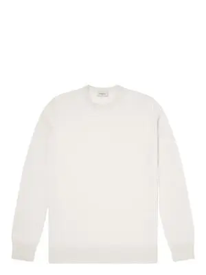 PIACENZA CASHMERE 1733 Mulberry Silk And Cashmere-blend Sweater - Neutrals