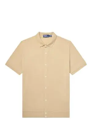 Polo Ralph Lauren Polo Ralph Lauren - Cotton Shirt - Men - Neutrals - XS Beige