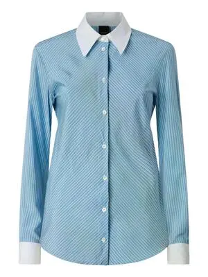 Pinko Striped Collared Shirt - Blue