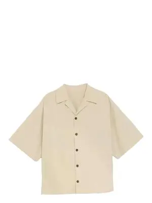 CROQUIS Short-sleeved Shirt - Neutrals