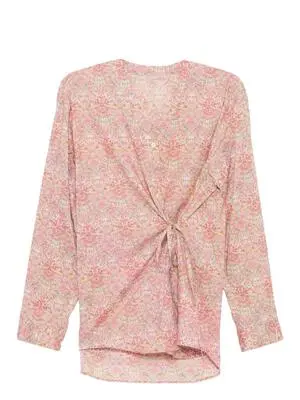 JNBY Floral-print Blouse - Pink