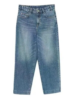 JNBY Whiskering-effect Jeans - Blue