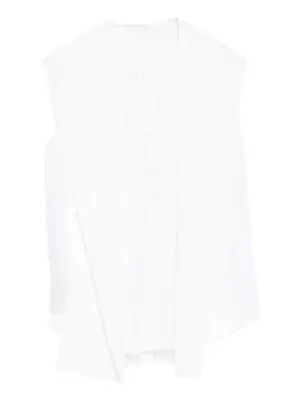 LESS Sleeveless Shirt - White