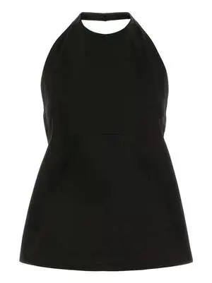 Gimaguas Iris Halterneck Top - Black