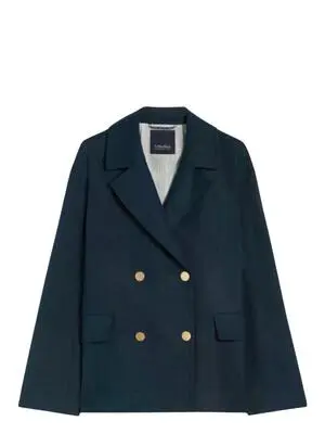 Max Mara Double-breasted Blazer - Blue