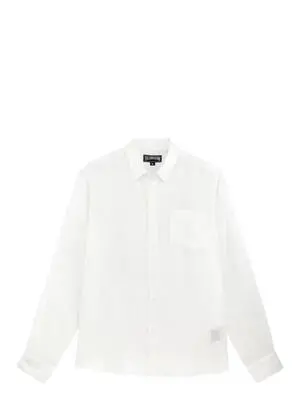 Vilebrequin Embroidered Button-up Shirt - White