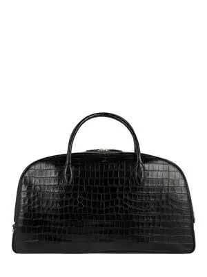 TOTEME Embossed Travel Bag - Black