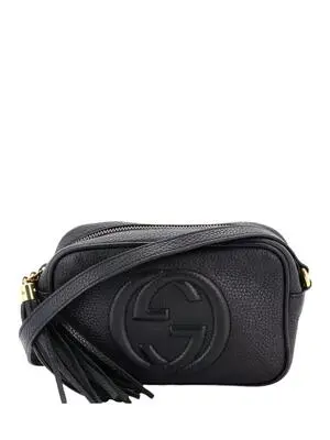 Gucci Soho Disco Leather Mini Crossbody Bag - Black