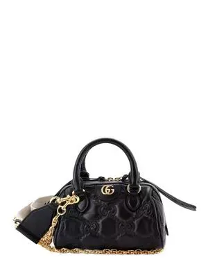 Gucci Ophidia Convertible Boston Top Handle Bag - Black