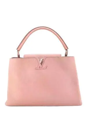 LOUIS VUITTON Capucines MM Satchel
