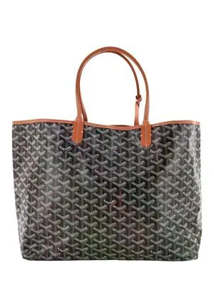 Goyard Saint Louis Coated Canvas Pm Tote Bag - Brown