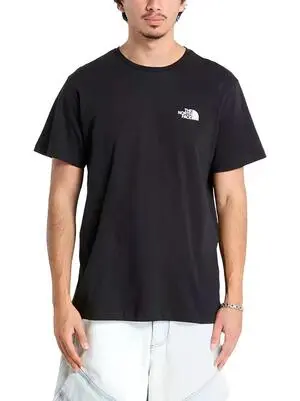 The North Face Logo Cotton T-shirt - Black