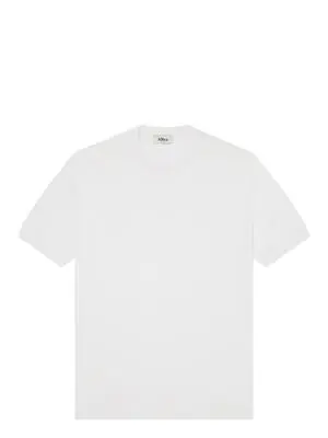 Altea Linen And Cotton-blend T-shirt - White