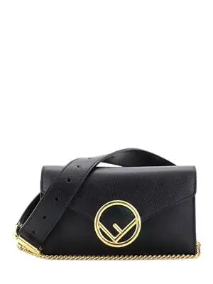 FENDI Logo Leather Belt Bag
