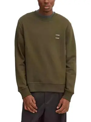 SAMSOE SAMSOE Crew-neck Sweatshirt - Green