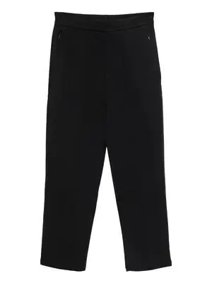 Emporio Armani Seam Detail Trousers - Black