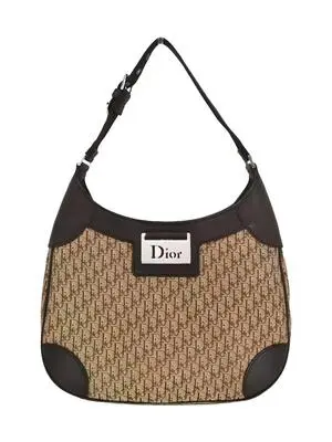 Dior 2006 Trotter Logo Tote Bag - Neutrals