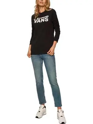 VANS Logo-detail Sweatshirt - Black