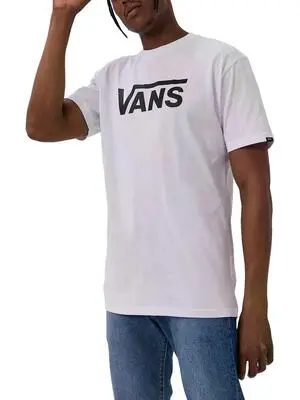 VANS Logo-detail T-shirt - White