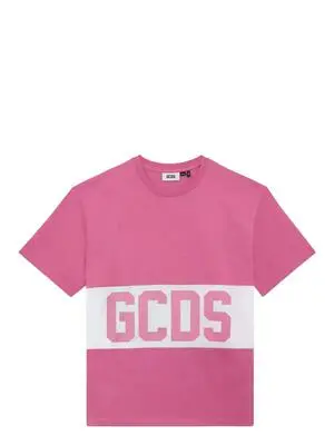 Gcds Logo-band T-shirt - Pink