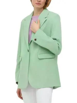 SAMSOE SAMSOE Buttoned Blazer - Green