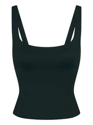 NIKESKIMS Matte Square-neck Tank - Blue