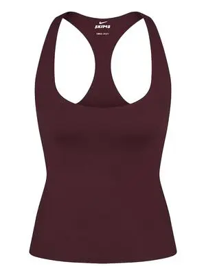 NIKESKIMS Matte Racer Back Tank - Red