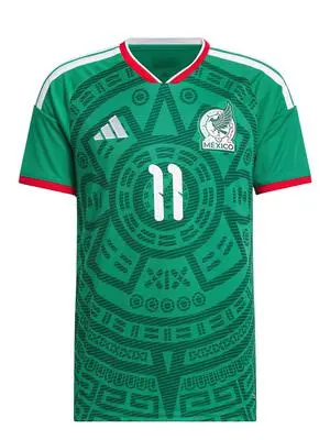 Adidas Mexico 26 Home Gimenez Jersey - Green