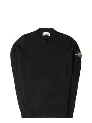 Stone Island Crewneck Sweatshirt - Black
