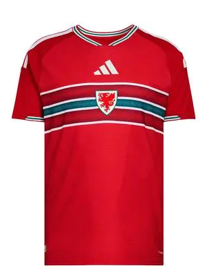 Adidas Wales 26 Home Authentic Jersey - Red