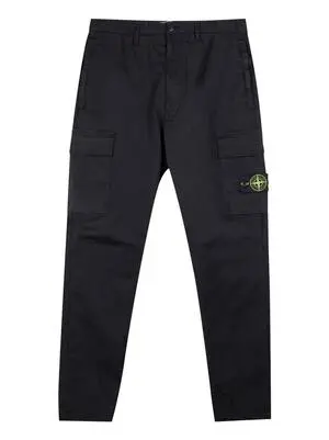 Stone Island Stretch Cargo Pant - Black