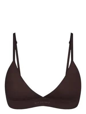NIKESKIMS Shine Triangle Bra - Brown