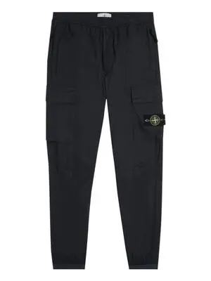 Stone Island Engineered Knees Cargo Pants - Blue