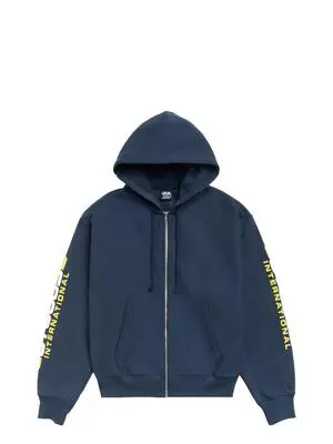 StÜssy Blade Zip Hoodie Blue
