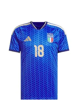 Adidas Italy 26 Home Barella Jersey - Blue