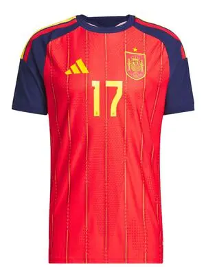 Adidas Spain 26 Home Williams Jr Authentic Jersey - Red