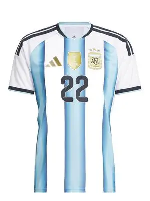 Adidas Argentina 26 Home Martinez Jersey - White