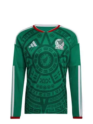 Adidas Mexico 26 Home Long Sleeve Jersey - Green