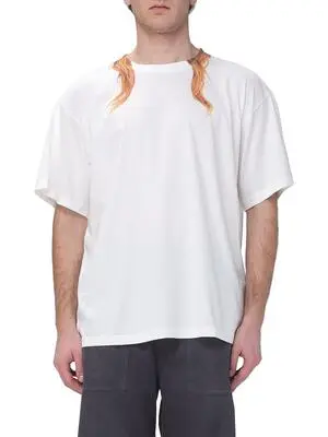 MAISON MARGIELA Printed Cotton T-shirt - White