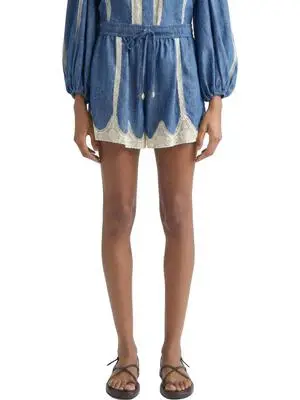 Zimmermann Shorts - Blue