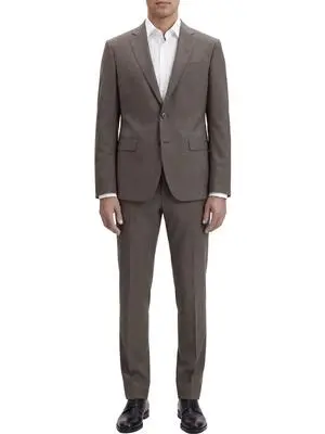 Dsquared2 Single-breasted Dress In Stretch Wool Blend - Grey