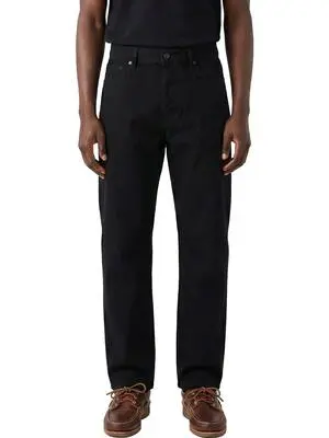 Stone Island Straight Leg Jeans - Black