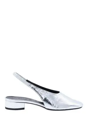 AeydĒ Slingback Pumps - Silver