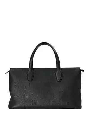 THE ROW Marcel Top Handle Bag - Black