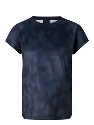 Bogner Functional Short-sleeved Top - Navy Blue/grey