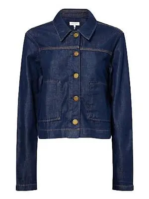 Rag & Bone Boxy-fit Denim Trucker Jacket - Duskrinse