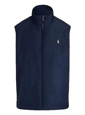 Polo Ralph Lauren Logo-embroidered Shell Gilet - Collection Navy