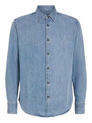 Rag & Bone Cotton-lyocell Denim Shirt - Blue